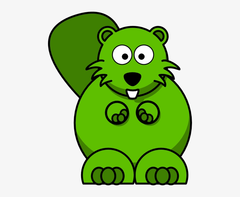 Clip Art Transparent Download Cartoon Beaver Clipart - Cartoon Beaver ...