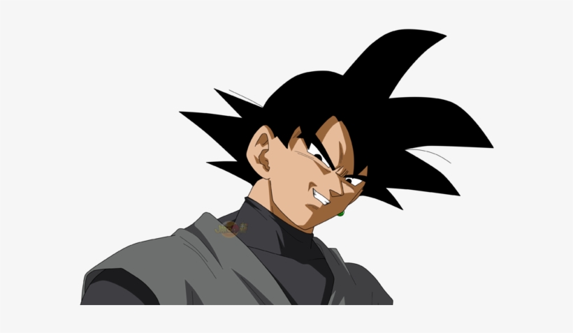 Goku Black Face V2 By Jaredsongohan-da6z48h - Black Goku Hd Png ...