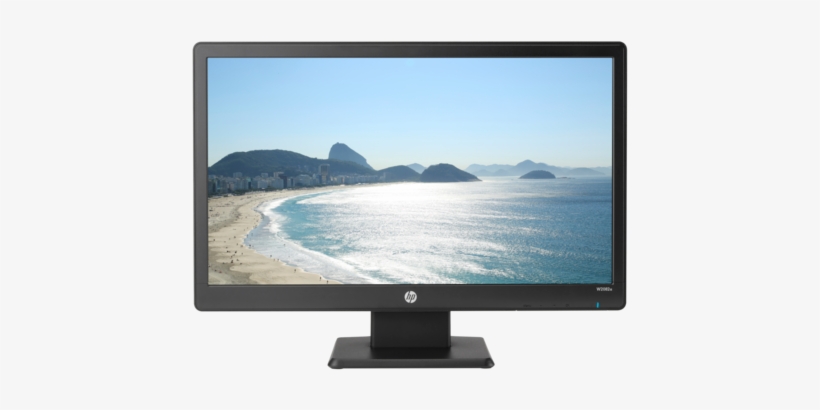Hp W2082a 20-inch Led Backlit Monitor - Hp 20 Inch Monitor Transparent ...