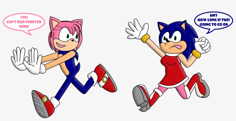 Jet And Sonic Head Swap By Mattmiles - Sonic And Amy Swap Transparent ...