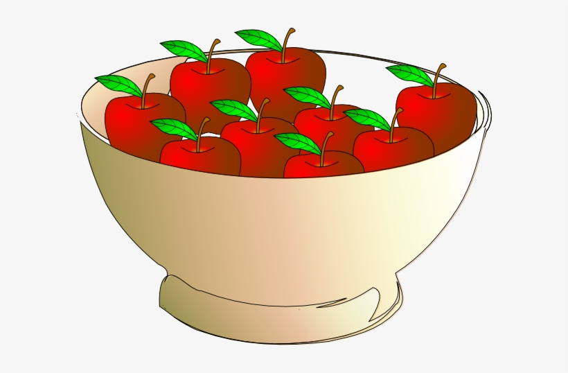 Nine Apples, Red, Green Apple, Fruit Png Image And - Bowl Of Apples ...