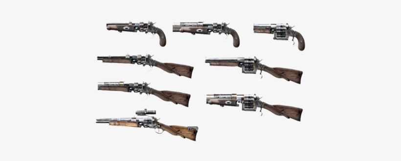 Single-shot Pistol - Metro Exodus Weapons Transparent PNG - 560x340 ...