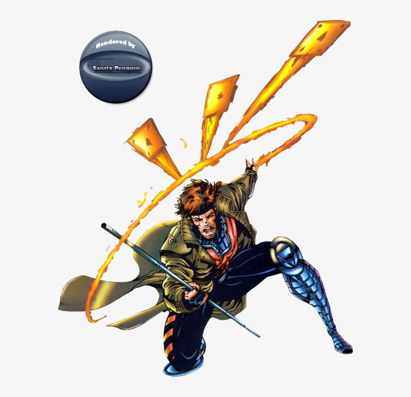 Gambit Png File - X Men Gambit Render Transparent PNG - 589x713 - Free ...