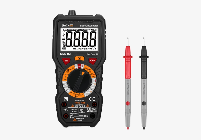 Tacklife Dm01m Advanced Digital Multimeter - Tacklife Dm01m Advanced ...