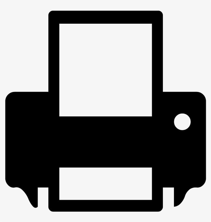 Printer Printing Vector Icon - Printer Vector Png Transparent PNG ...