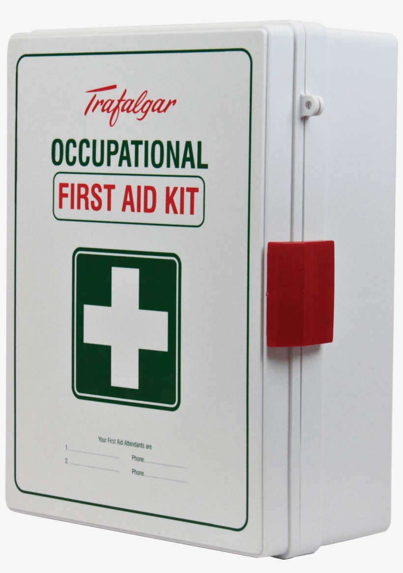 Trafalgar National Workplace First Aid Kit Wall Mount - First Aid Kit ...