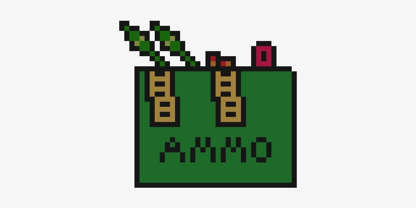 Ammo - Pixel Art Transparent PNG - 410x360 - Free Download on NicePNG