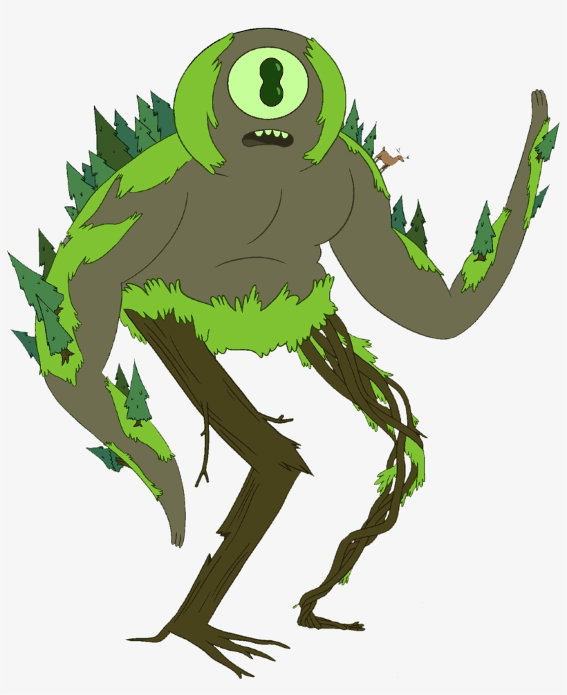 Forest Cyclops - Grass Demon Adventure Time Transparent PNG - 1584x1864 ...