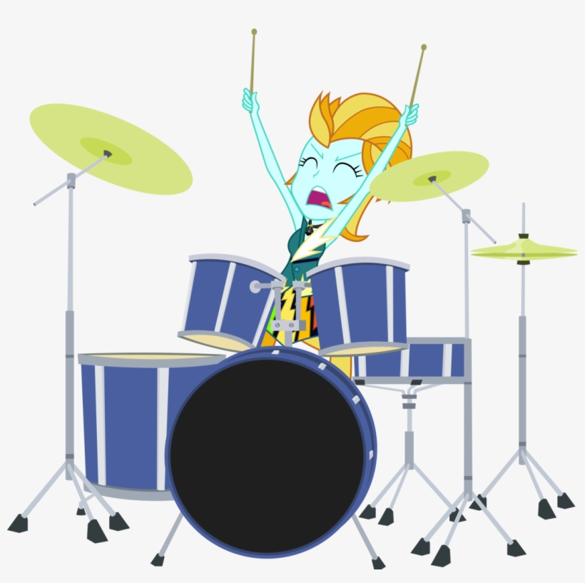Imperfectxiii, Drum Kit, Drums, Equestria Girls, Equestria - Pinkie Pie ...