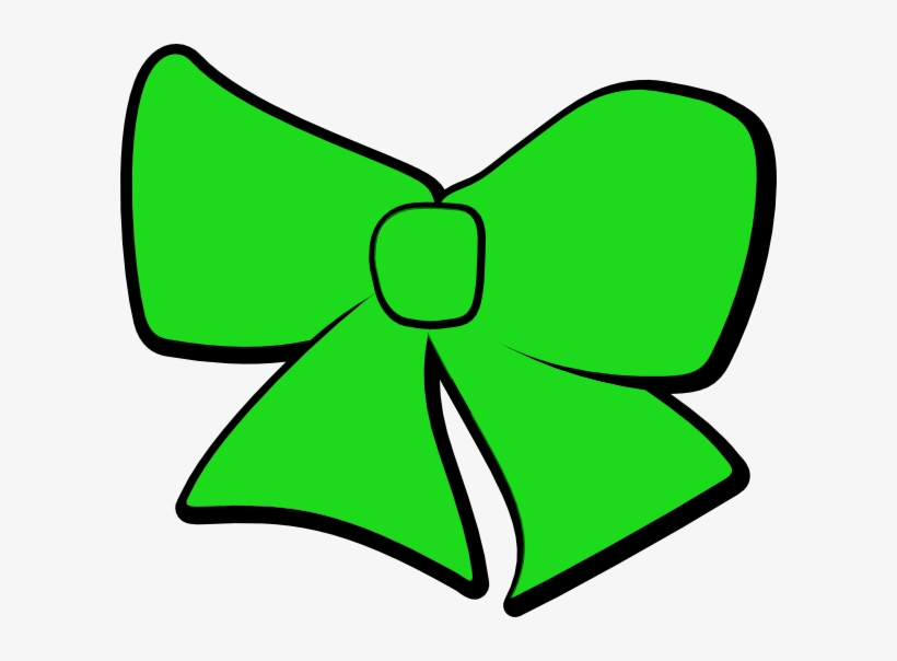 This Free Clipart Png Design Of Green Bow Clipart Has Transparent PNG ...