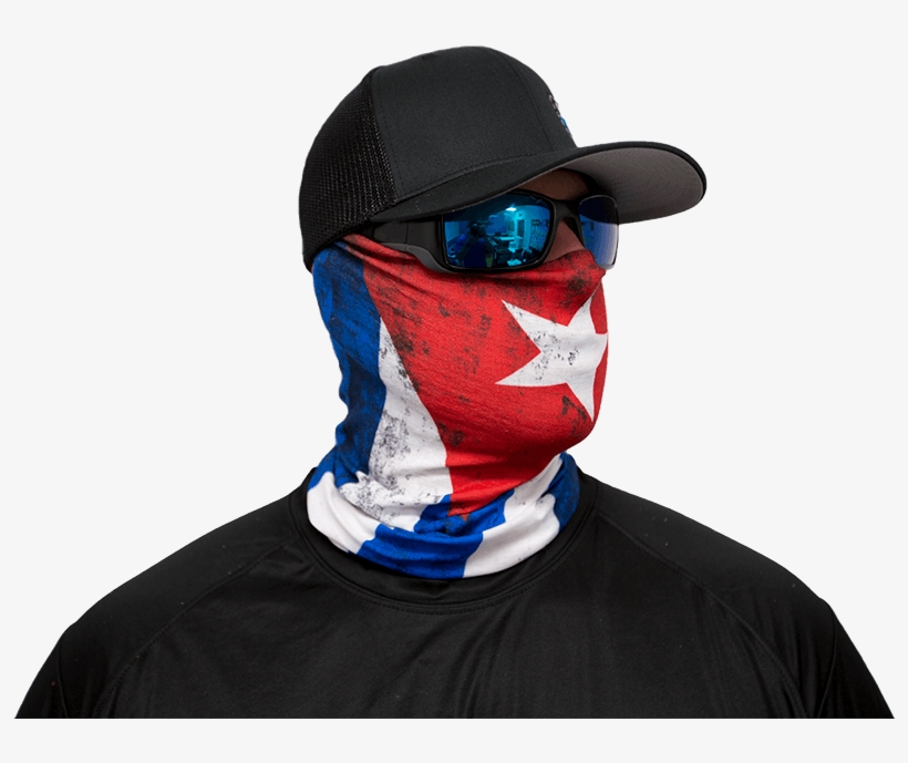 Cuba Flag Salt Armour Sa Co Buff Neck Gaiter Balaclava - Face Shield ...