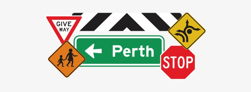 Slideshow - Road Signs - Street Signs In Perth Transparent PNG ...