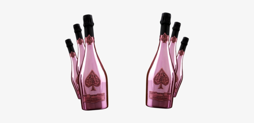 Liquor Bottle Png - Armand De Brignac Ace Of Spades Rose Champagne 75cl ...