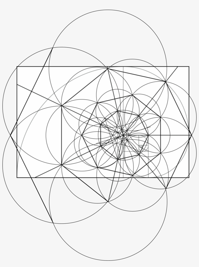 In The Structure Layer, The Artist Has Placed A Polygon - Heptagram ...