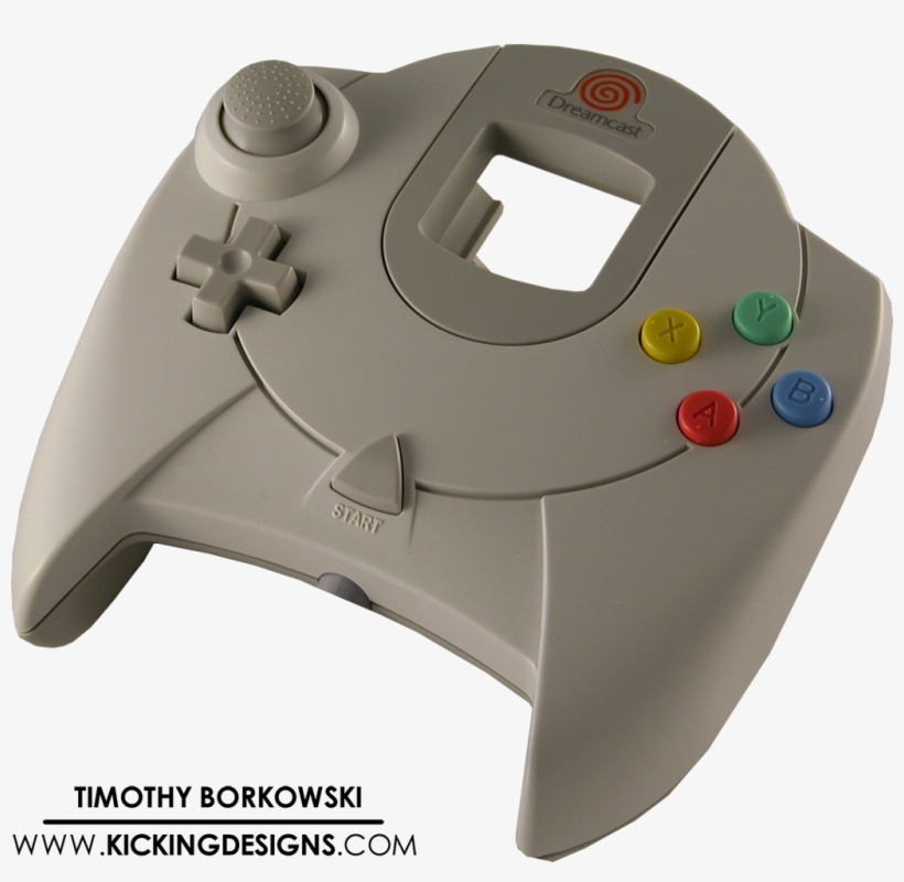 Sega Dreamcast Controller Layout