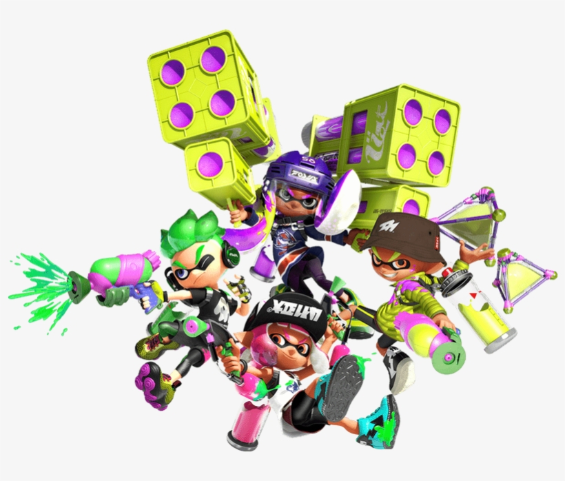 Splatoon Nintendo Dungeons And Dragons Inklings Switch - Splatoon 2 The ...
