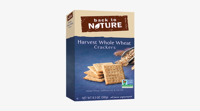 4 Ingredients - Back To Nature - Harvest Whole Wheat Crackers - 8.5 ...