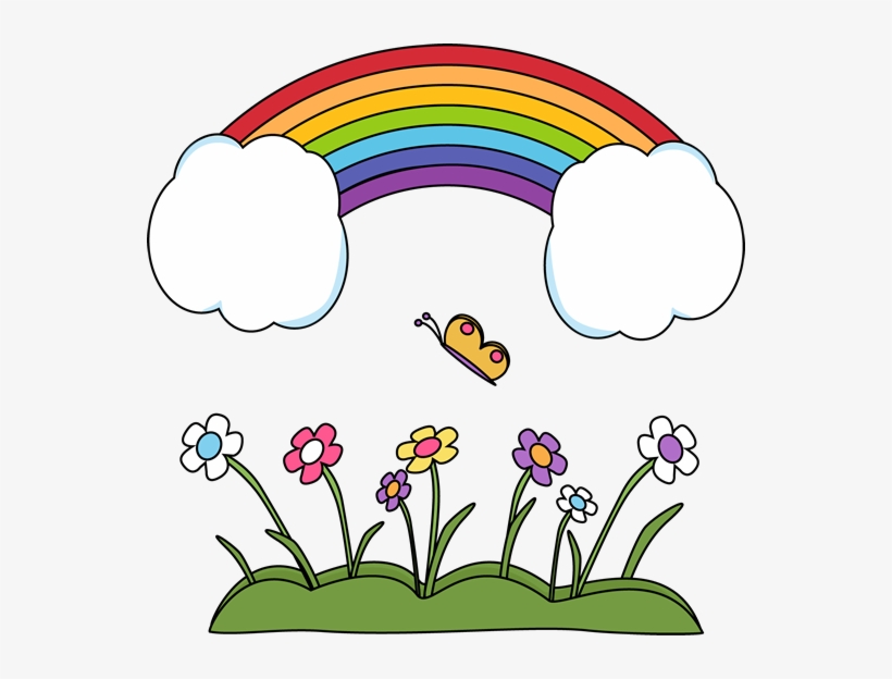 Download Rainbow Clipart Chalkboard - Rainbow In The Sky Clipart - HD ...