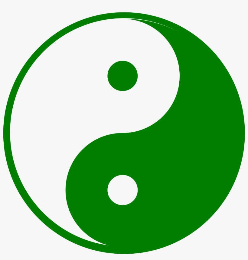 Big Image - Green Yin Yang Png Transparent PNG - 1697x2400 - Free ...