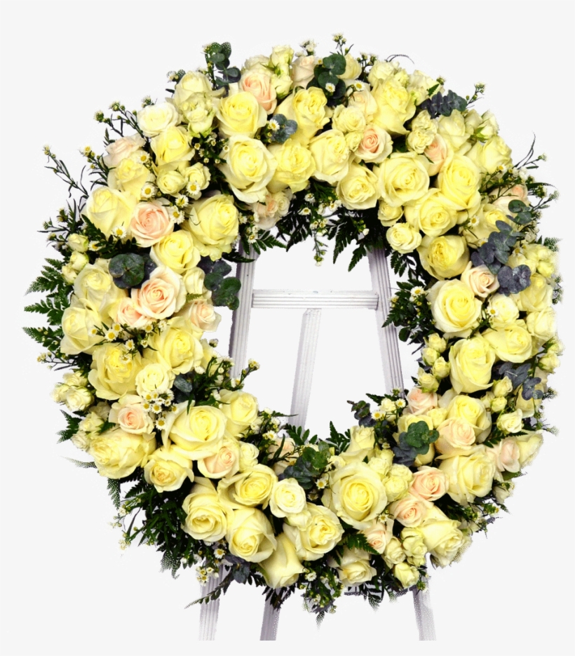 Funeral Wreath Yellow Png Transparent PNG - 1024x1024 - Free Download ...