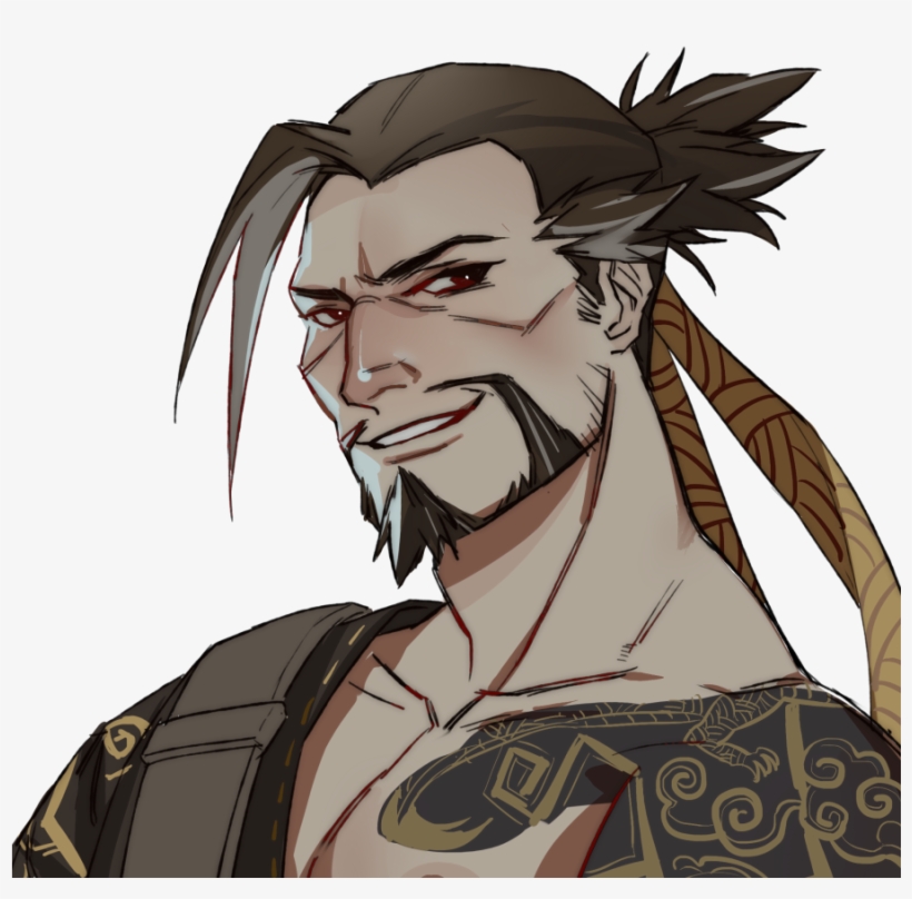 “hanzo,at Your Service - Sexy Hanzo Transparent Transparent PNG ...