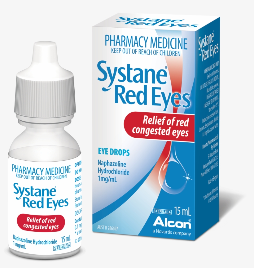 Get Relief Of Your Red Congested Eyes For Up To 8 Hours - Systane Red ...