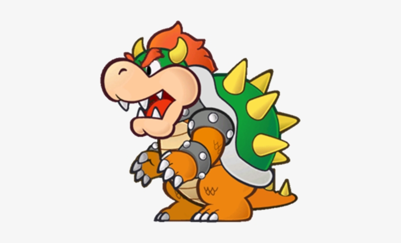 Download Bowser - Paper Mario Color Splash Bowser - HD Transparent PNG ...