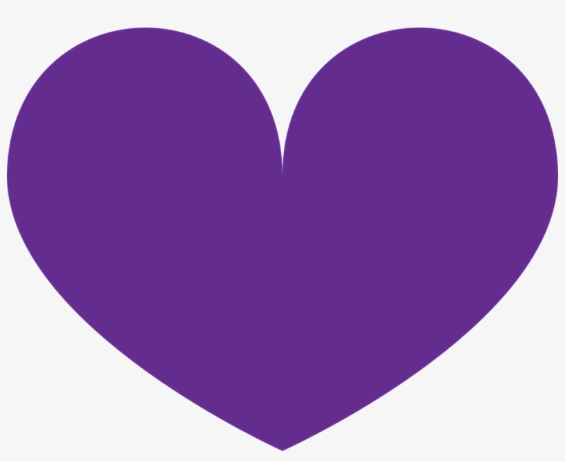 968 Best Purple Hearts Images - Dark Purple Heart Clipart Transparent ...