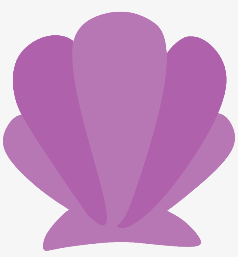 Download Clam Clipart Mermaid - Little Mermaid Shell Png - HD ...