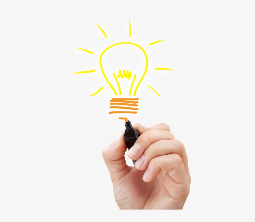 Glowing Bulb Png File - Bulb In Hand Png Transparent PNG - 408x635 ...