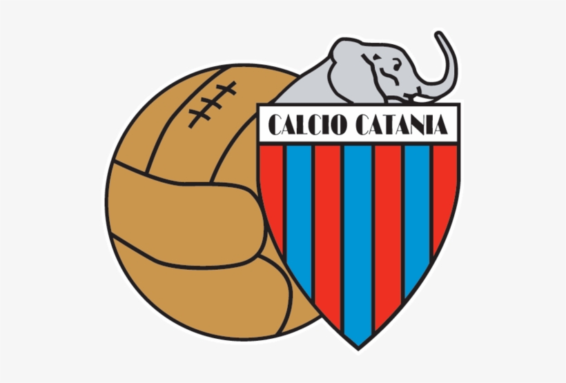 Calcio Catania Logo - Catania Fc Transparent PNG - 525x475 - Free ...