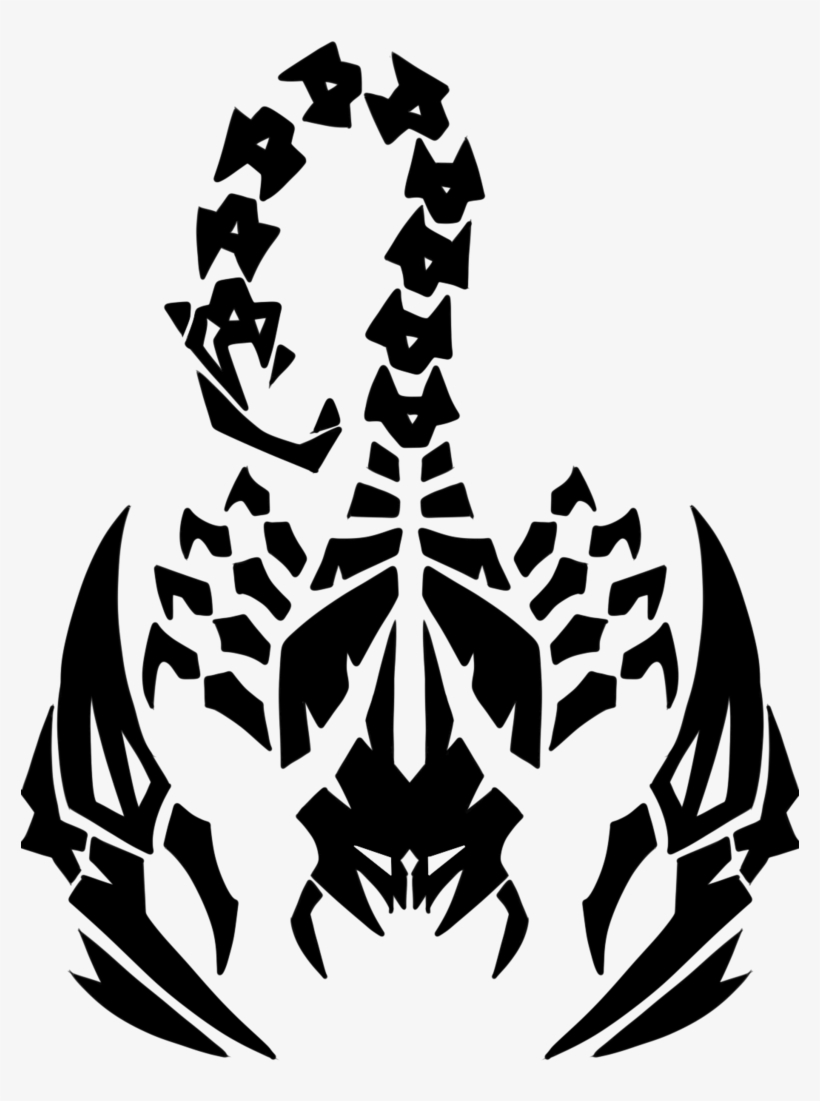 Scorpion By Djakal On Deviantart - Scorpion Tribal Transparent PNG ...