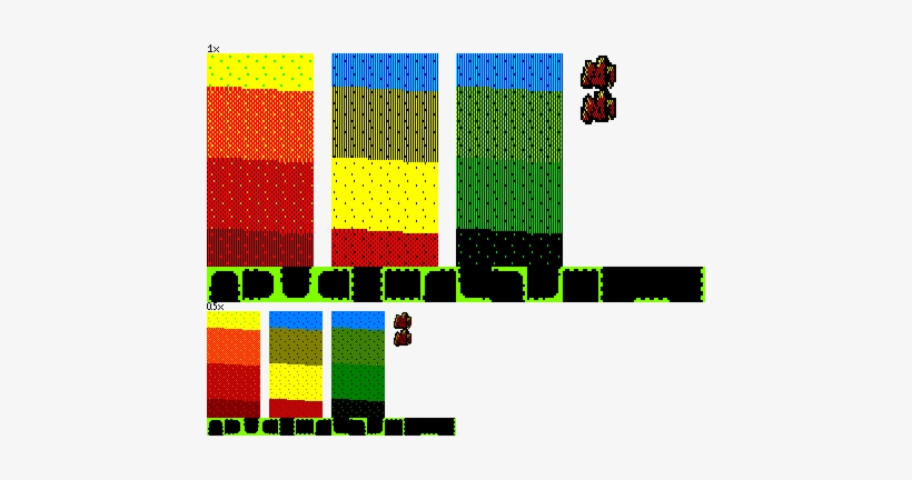 Terrain Tiles - Dig Dug Transparent PNG - 448x352 - Free Download on ...