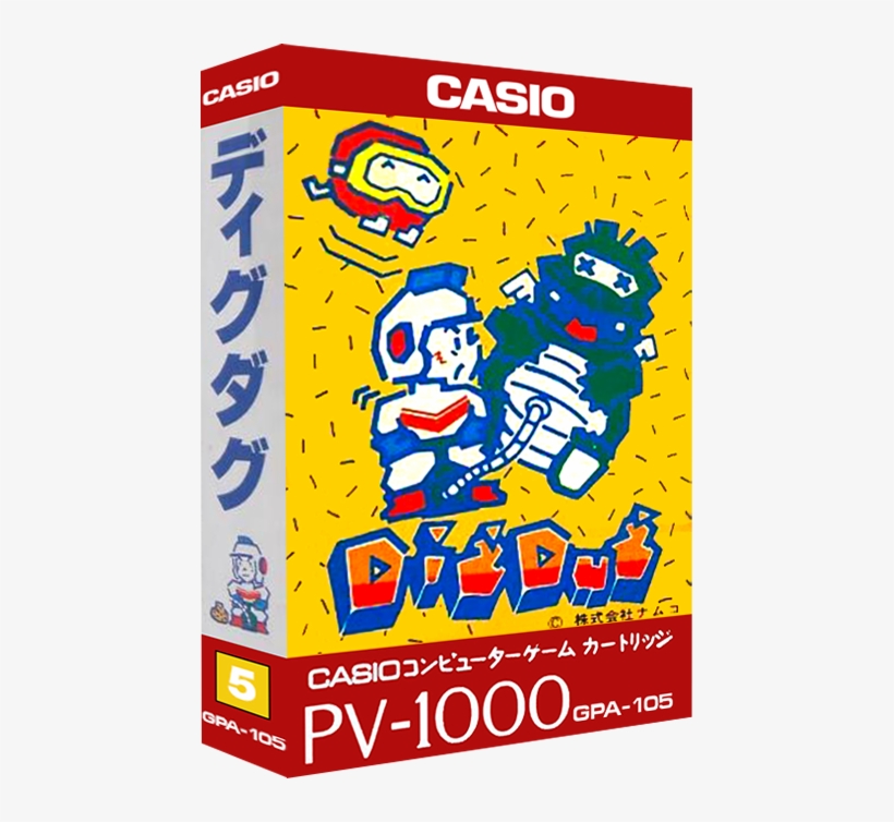 Dig Dug - Casio Pv 1000 Dig Dug Transparent PNG - 451x674 - Free ...