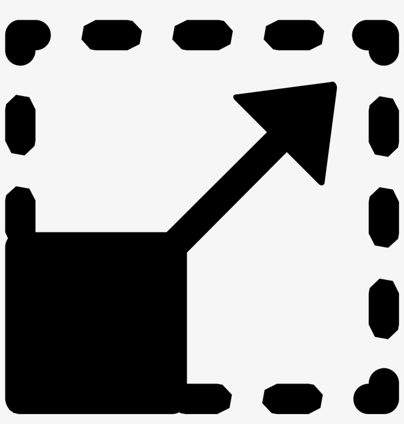 How To Resize A Png Image Png Black And White Resize Icon Transparent 