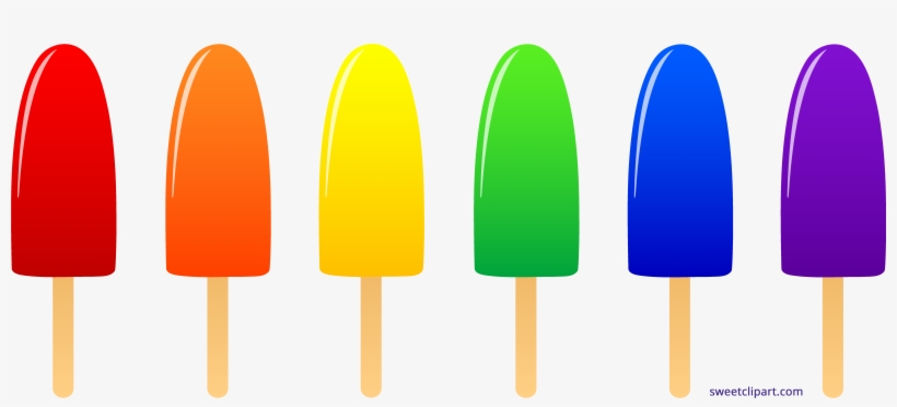 Download Popsicles Rainbow Clipart Sweet - Popsicles Clipart Png - HD ...