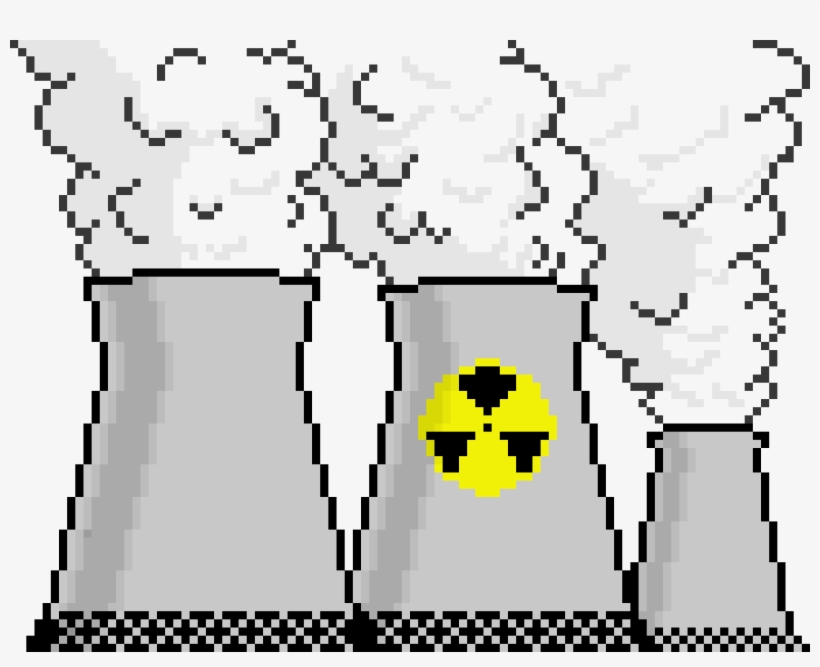 Download Nuclear Power Plant - Nuclear Reactor Pixel Art - HD ...