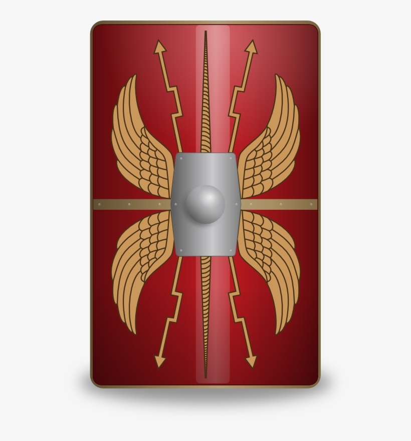 Freeuse Library By Flanter On Deviantart - Roman Shield Vector Png ...