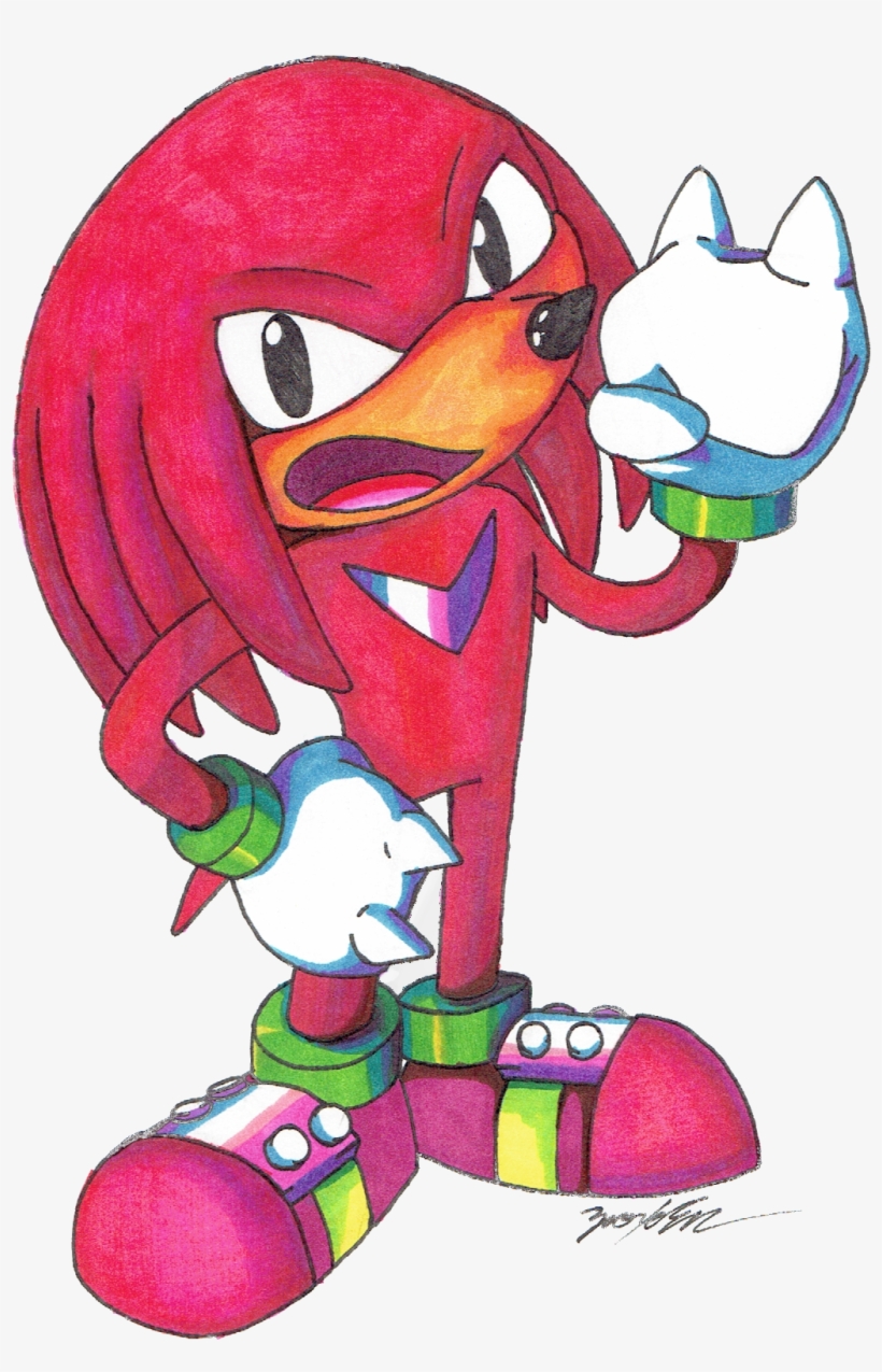 “he Does Not Chuckle”little Knuckles Doodle I Did In - Knuckles The ...