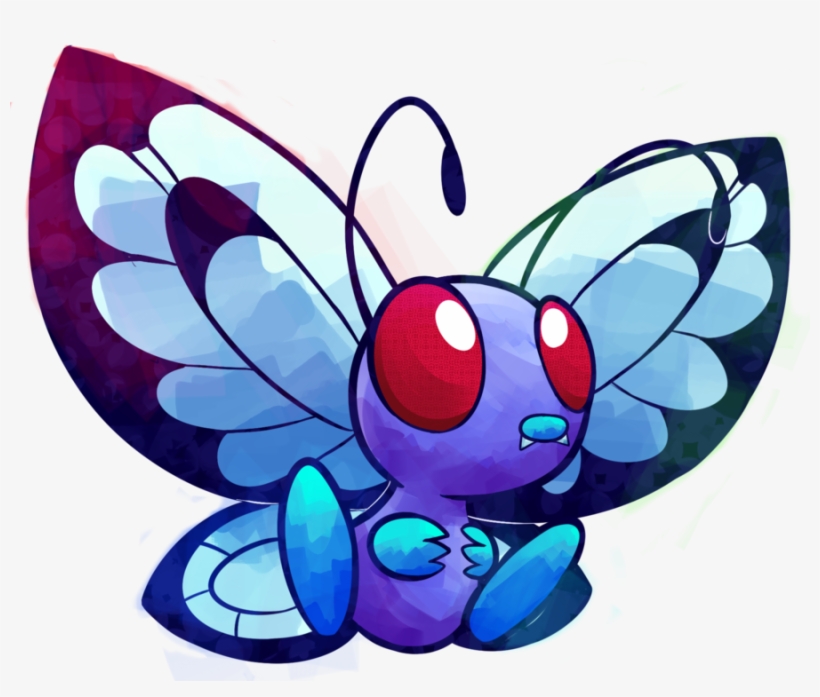 Butterfree - Pokemon Butterfree Transparent PNG - 900x722 - Free ...