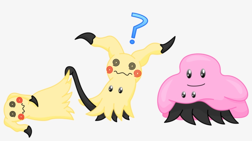 Mimikyu Ditto Pokemon Mimikyu Ditto Transparent - Mimikyu Transparent ...