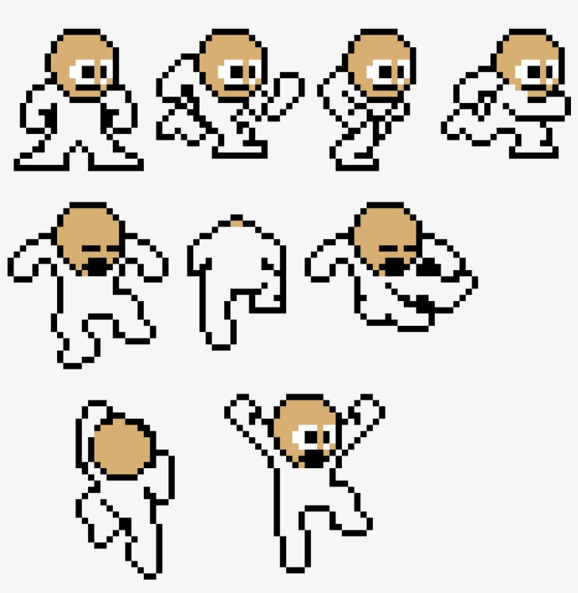 Mega-man - Custom Mega Man Sprite Transparent PNG - 1200x1200 - Free ...