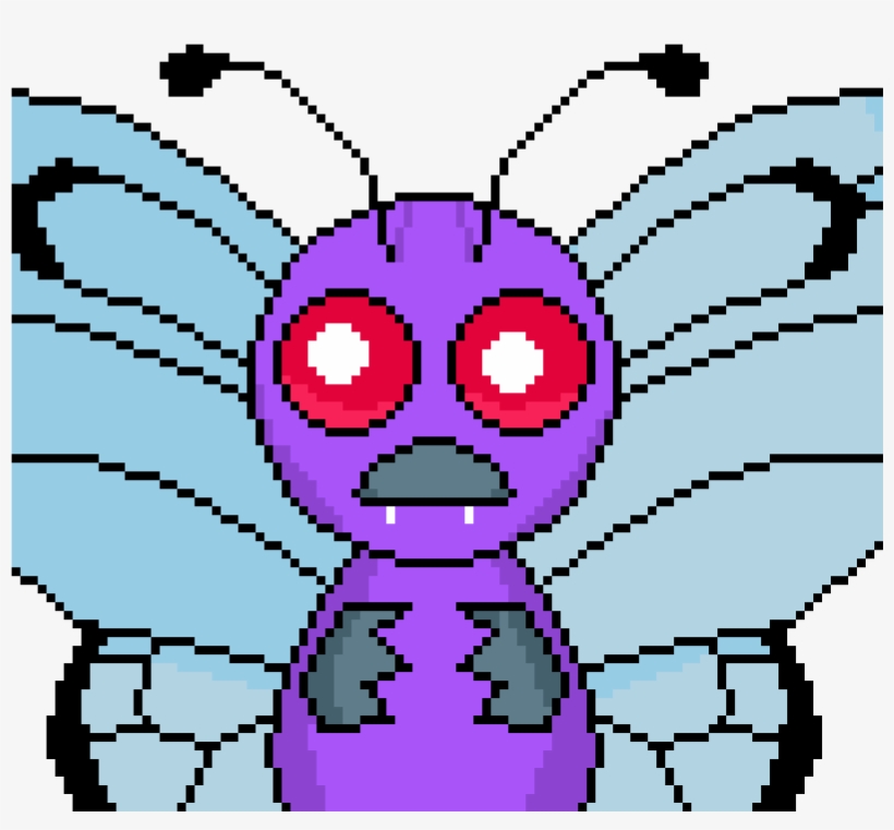 Butterfree - Cartoon Transparent PNG - 1200x1200 - Free Download on NicePNG
