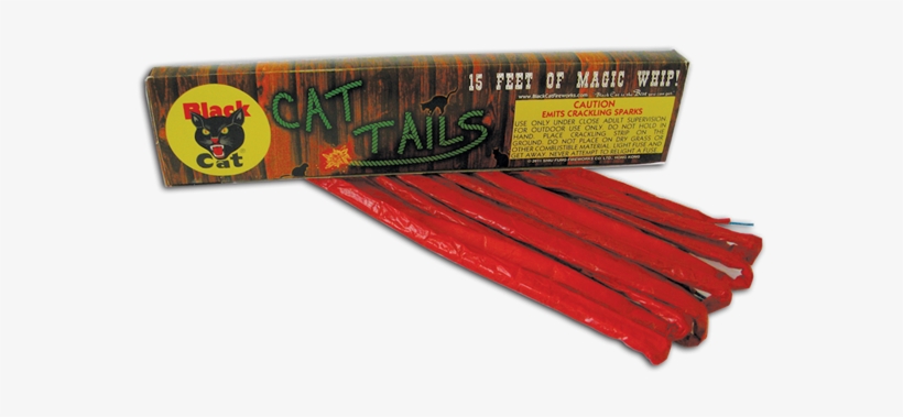 Cat Tails Fireworks Black Cat Transparent PNG - 600x600 - Free Download ...