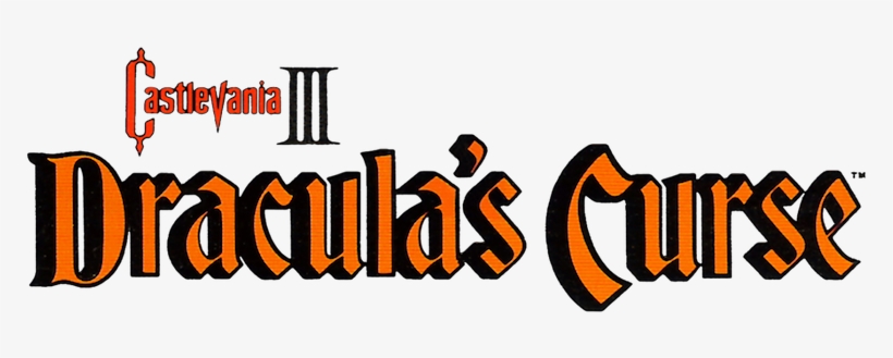 Castlevania Iii Dracula's Curse Logo - Castlevania Iii: Dracula's Curse ...