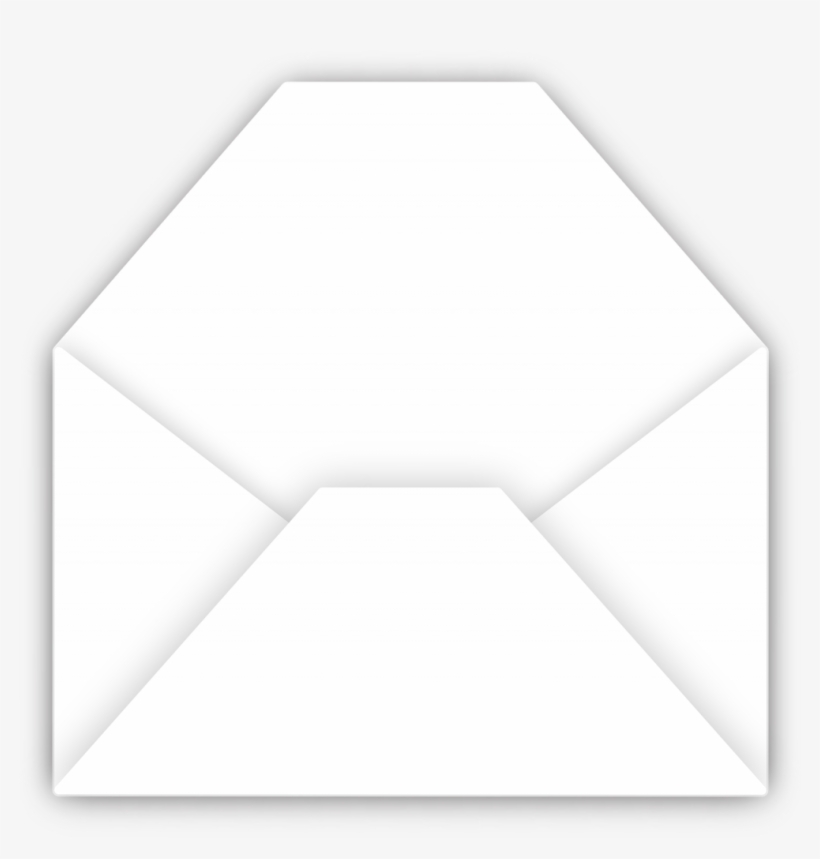 Open White Envelope Vector Transparent PNG - 1024x1018 - Free Download ...