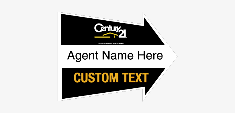 Century 21 Directional Arrow Sign 510px - Century 21 Transparent PNG ...