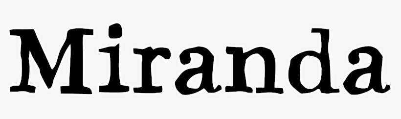 Miranda-logo - Miranda - Series 1-3 Transparent PNG - 800x310 - Free ...