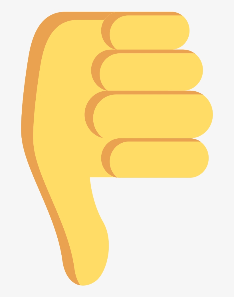 Download Thumbs Down Emoji - Discord Emoji Thumbs Down - HD Transparent ...