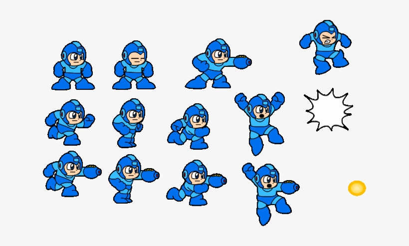 Mega Man Sprite Transparent